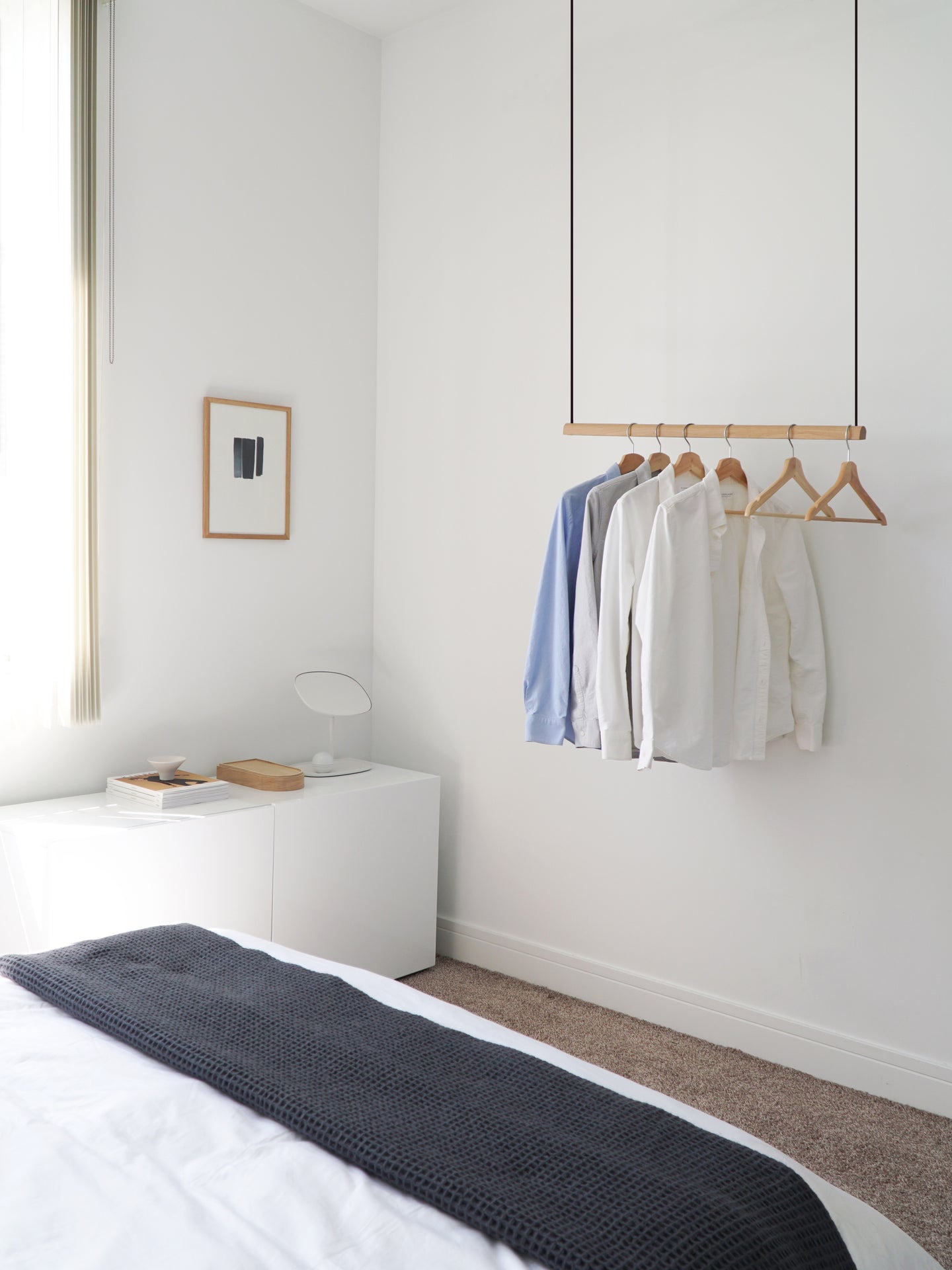 Modern Ceiling Clothing Racks – KROFT