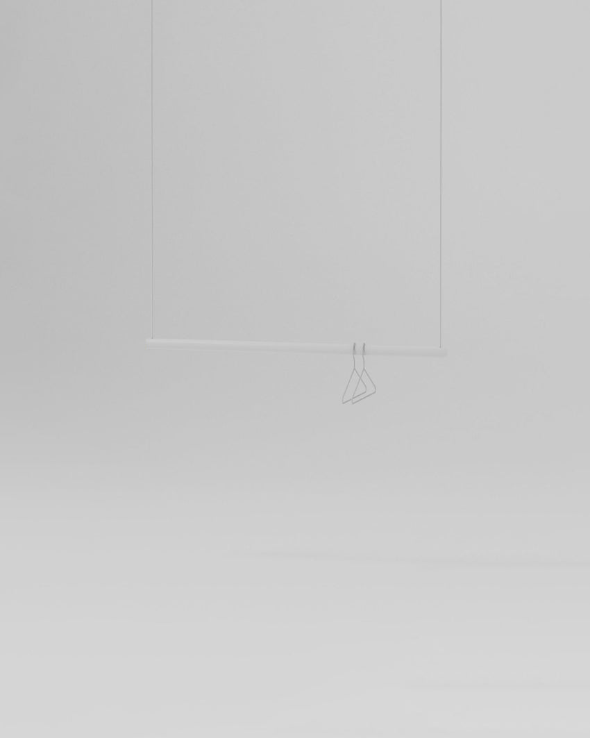 Hanging clothing racks that mount to your ceiling – KROFT