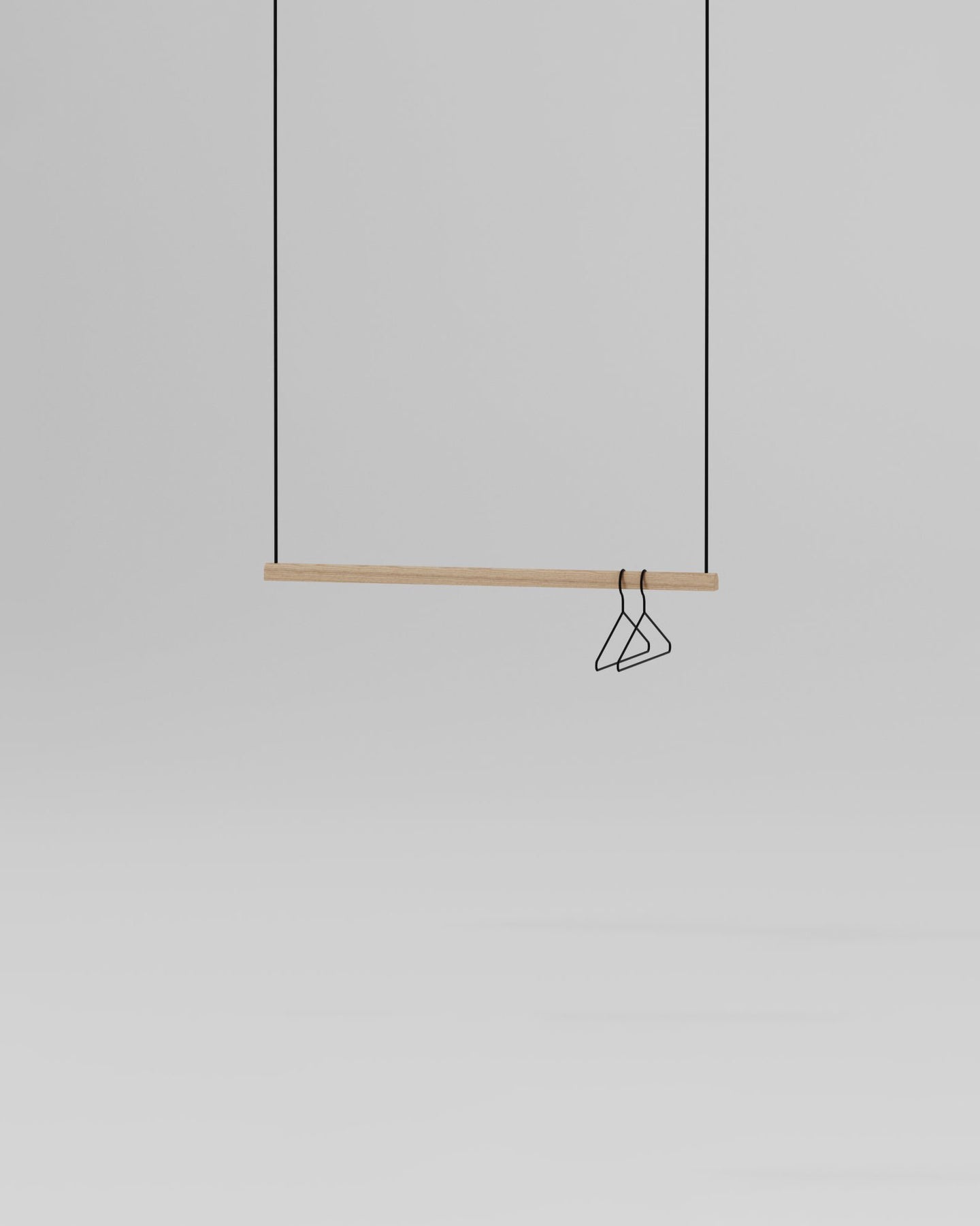 Hanging clothing racks that mount to your ceiling – KROFT